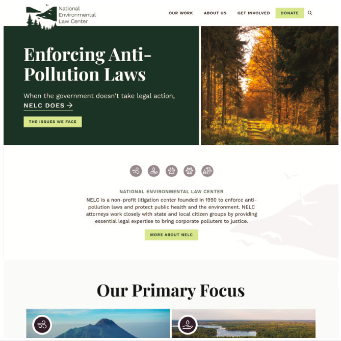NELC launches redesigned website: NELC.org - National Environmental Law ...